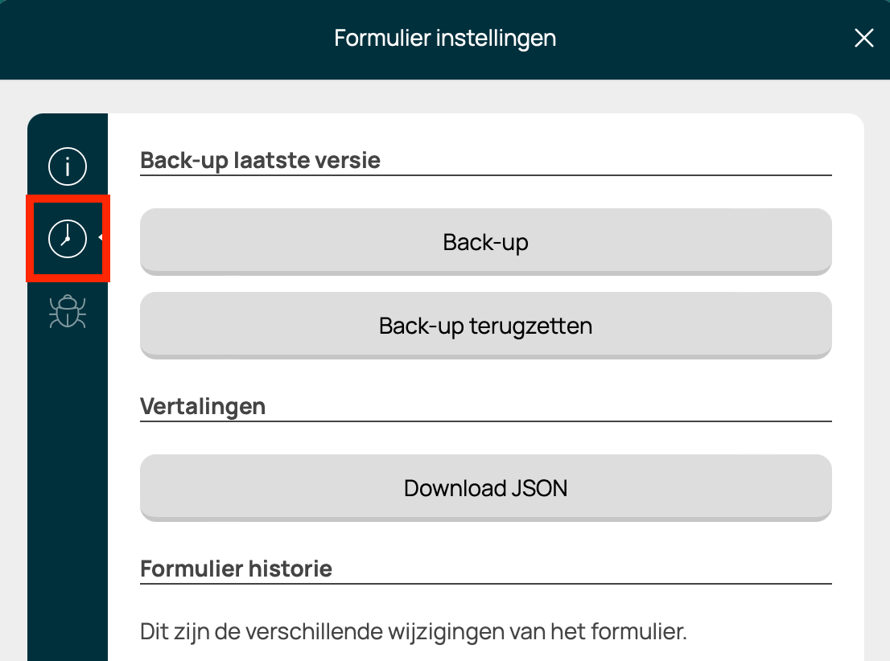 Formulier-instellingen